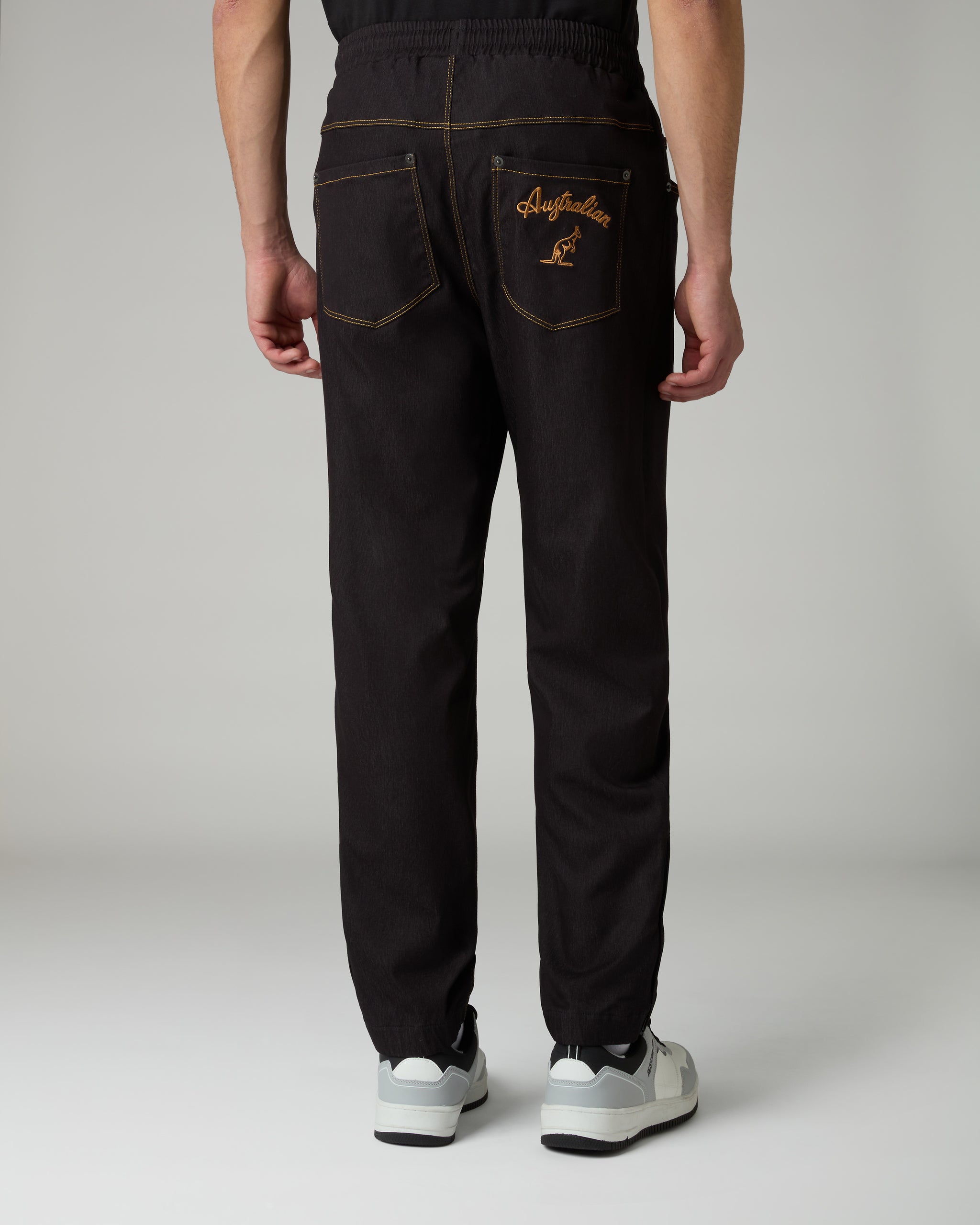 Denim Track Pant